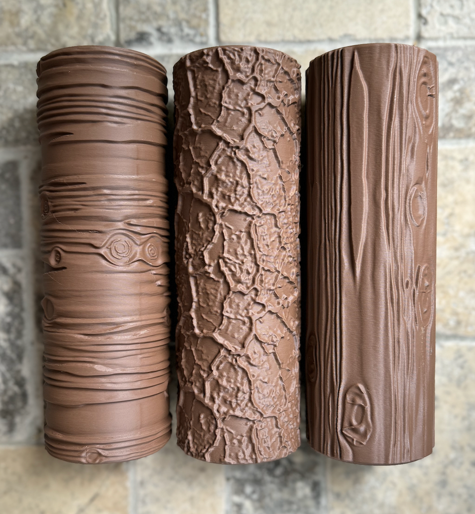 Tree bark texture roller store